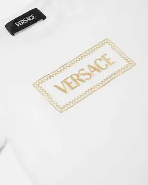 Versace 90s Vintage Logo-print T-shirt