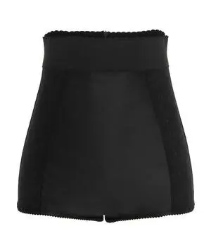 Dolce & Gabbana Dolce Gabbana High-waisted Lace Briefs - Black