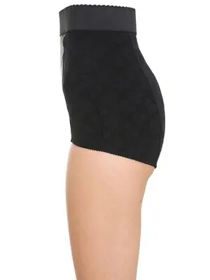 Dolce & Gabbana Dolce Gabbana High-waisted Lace Briefs - Black