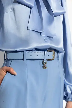 Dolce & Gabbana Dolce Gabbana Dg Logo Plaque Belt