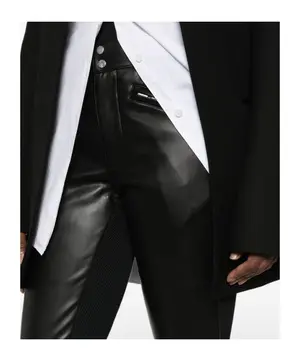 Sacai Panelled Slim-fit Trousers