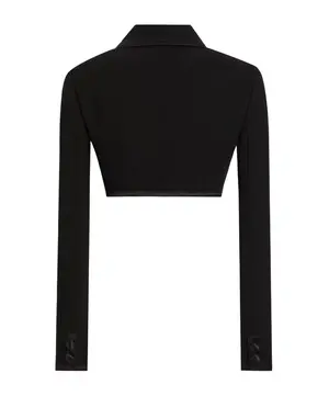 Dolce & Gabbana Button-up Cropped Jacket