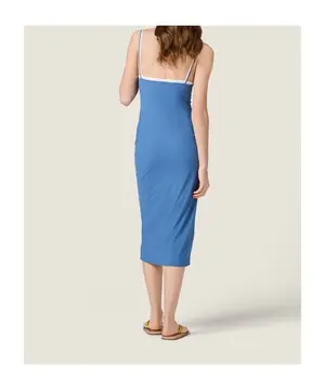 Miu Miu Stretch Jersey Midi-dress