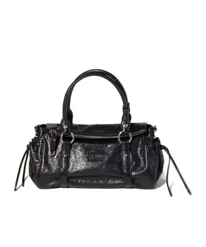 Miu Miu Nappa Leather Handbag - Black