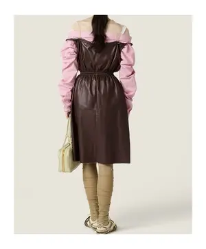 Miu Miu Nappa Leather Dress
