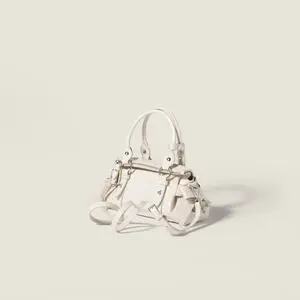 Miu Miu Shiny Leather Handbag