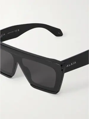 Alaïa Mask Oversized-frame Sunglasses