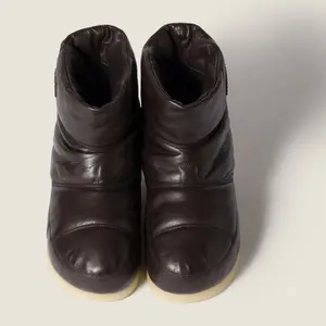 Miu Miu Padded Nappa Leather Booties