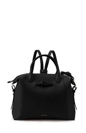 ESIN AKAN Wimbledon Leather Laptop Backpack