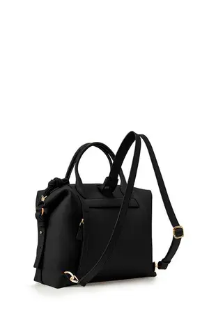 ESIN AKAN Wimbledon Leather Laptop Backpack