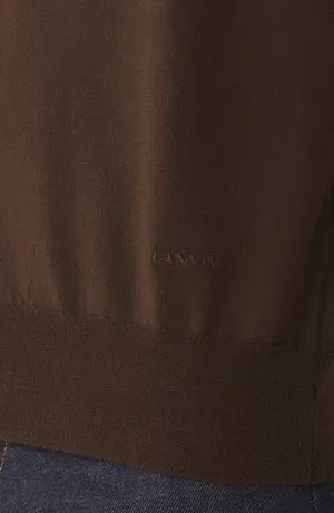 LANVIN Classic Cardigan In Merino Wool