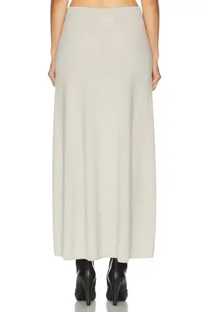 LISA YANG Dolly Skirt In Beige
