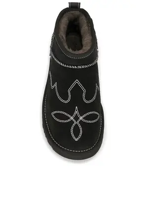 UGG Classic Ultra Mini Western Boot - Black