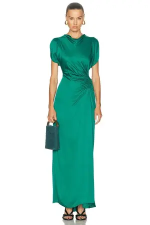 A.L.C. Nadia Gown In Green - Bright Emerald