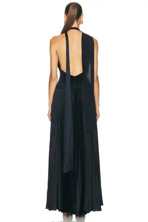 A.L.C. Sabine Gown In Blue - Evening Blue