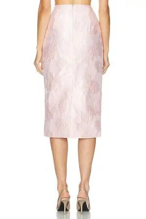 AKNVAS Clarissa Brocade Pencil Skirt
