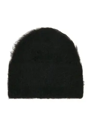 TOTEME Alpaca Knit Beanie - Black