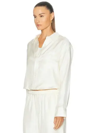 Alexander Wang Pre-styled Cami Top With Button Up Shirt