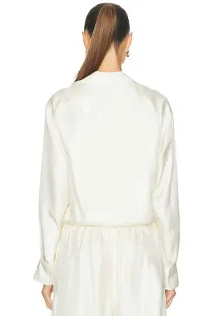 Alexander Wang Pre-styled Cami Top With Button Up Shirt