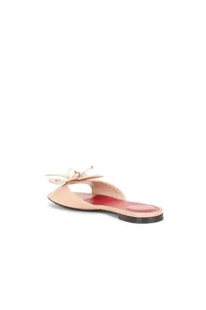 Valentino Garavani Flutterby Slide In Nude