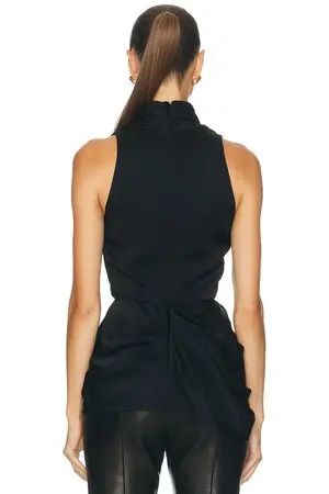 Givenchy Draped Top - Black