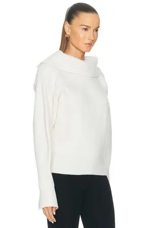 Givenchy High Neck Slashed Sweater