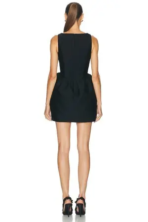 Balenciaga Bell Mini Dress - Black