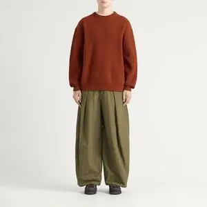 FRIZMWORKS Patch Round Pullover Knit