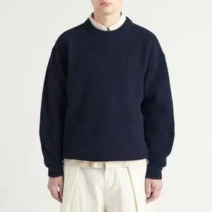 FRIZMWORKS Patch Round Pullover Knit
