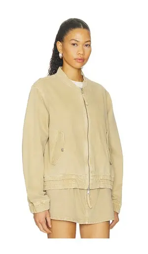 Rolla's Bomber Jacket In Tan