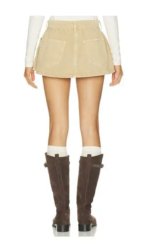 Rolla's Rhythm Mini Skirt In Tan