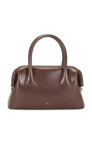 OSOI Boat Brot Shoulder Bag In Chocolate - Choco Brown