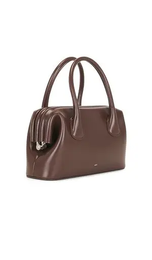 OSOI Boat Brot Shoulder Bag In Chocolate