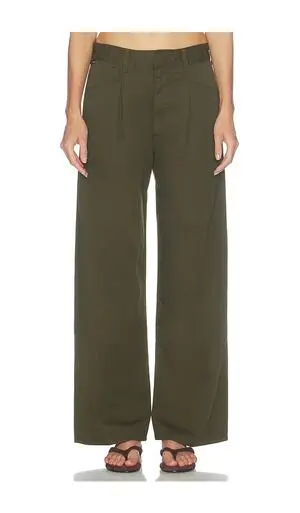 Citizens Of Humanity Velha Trouser In Olive