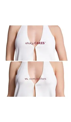 CAKES BODY Sticky Triangles In Nude