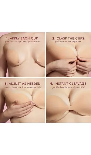 CAKES BODY Cleavage Bra In Nude