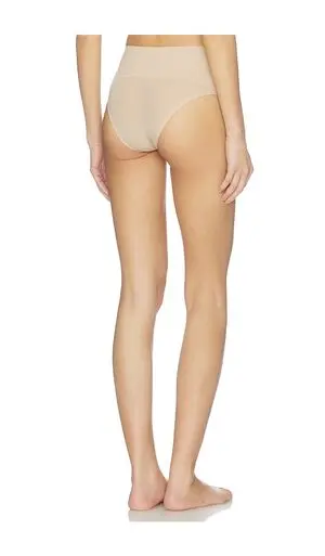Spanx Spanxsupersmooth Undie-tectable 26' Rise Thong In Nude