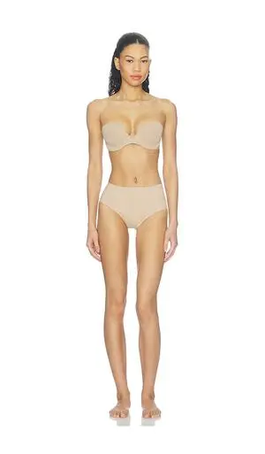 Spanx Spanxsupersmooth Undie-tectable 26' Rise Thong In Nude