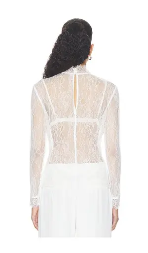 NONCHALANT LABEL Mary Lace Top