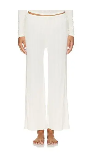 NEGATIVE UNDERWEAR Whipped Cropped Pant - Cream