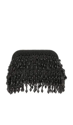 SIMONMILLER Beaded Drop Clutch - Black