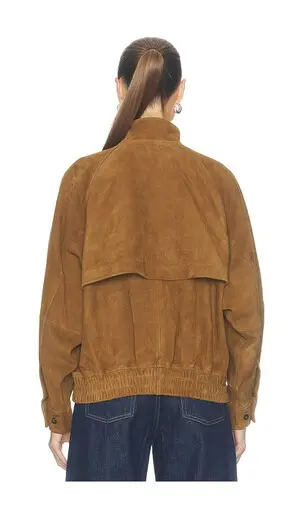 AGOLDE Blair Jacket In Brown