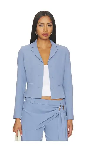 Amanda Uprichard Christano Jacket In Blue