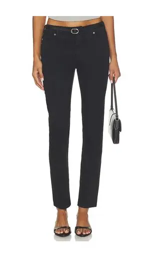 Ag Prima Skinny Jeans In Black - Super Black