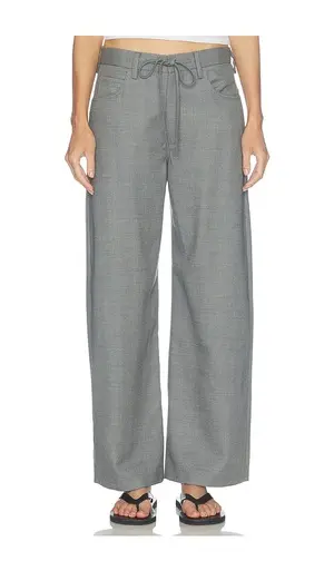Citizens Of Humanity Brynn Drawstring Trouser In Grey - Gris