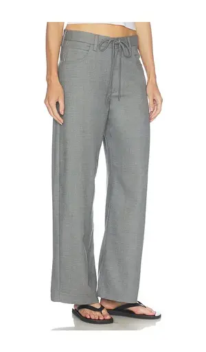 Citizens Of Humanity Brynn Drawstring Trouser In Grey - Gris