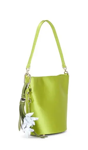 SELF-PORTRAIT Satin Bucket Bag