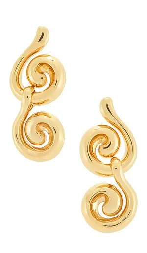 Jenny Bird Nico Earrings In Metallic - Gold