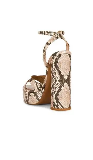 Retrofete Melodia Platform In Brown