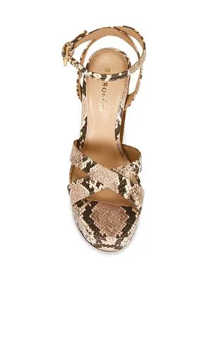 Retrofete Melodia Platform In Brown